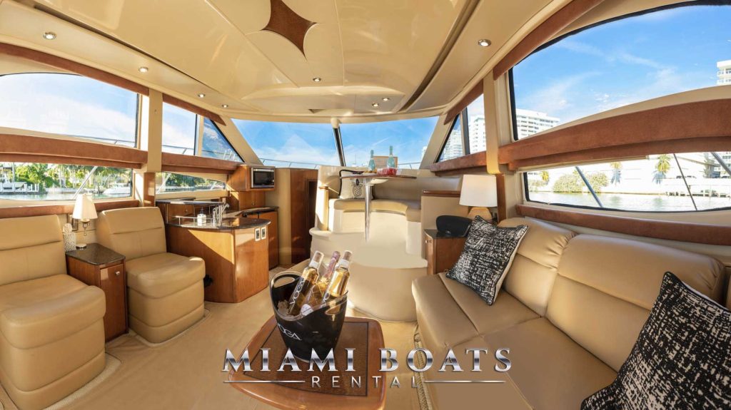 45' Meridian Yacht IRIS | Miami Boats Rental