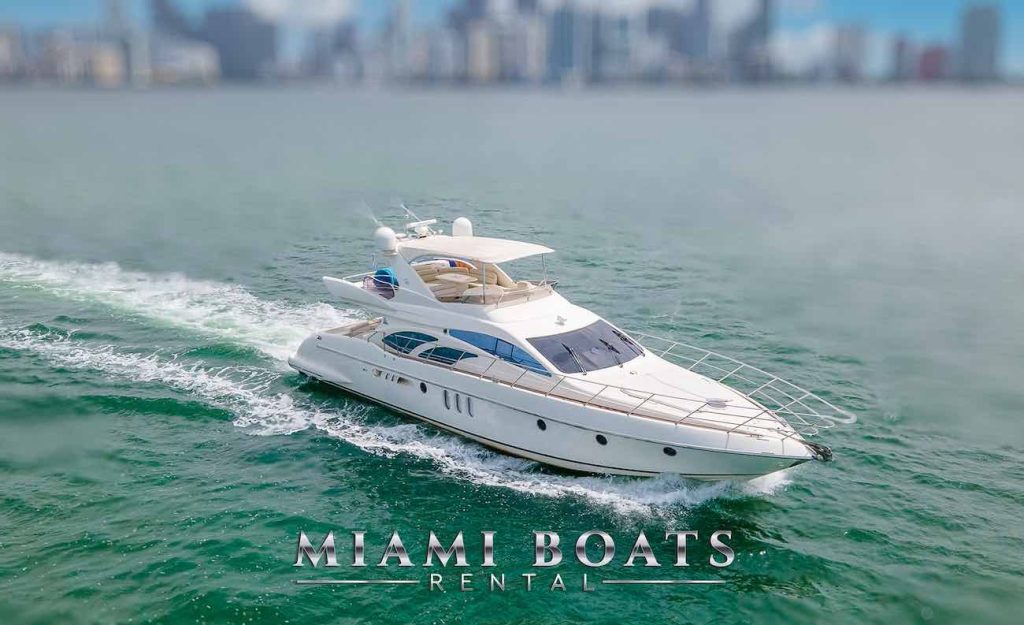 65' Azimut Victoria • Miami Boats Rental